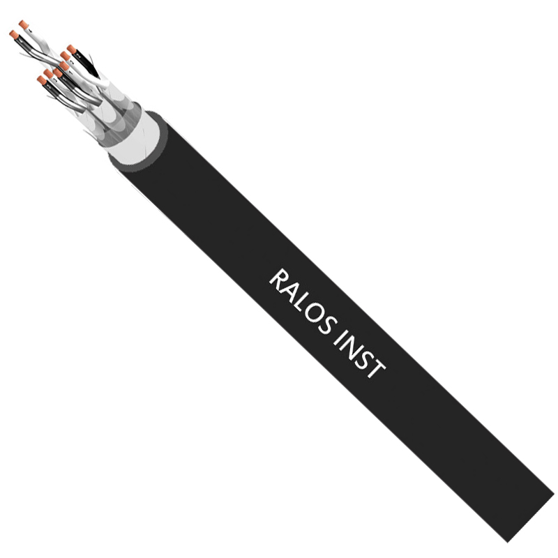 6pr 0.5mm Overall Scr Inst Cable Black - DKSH Cables & Electrical Solutions